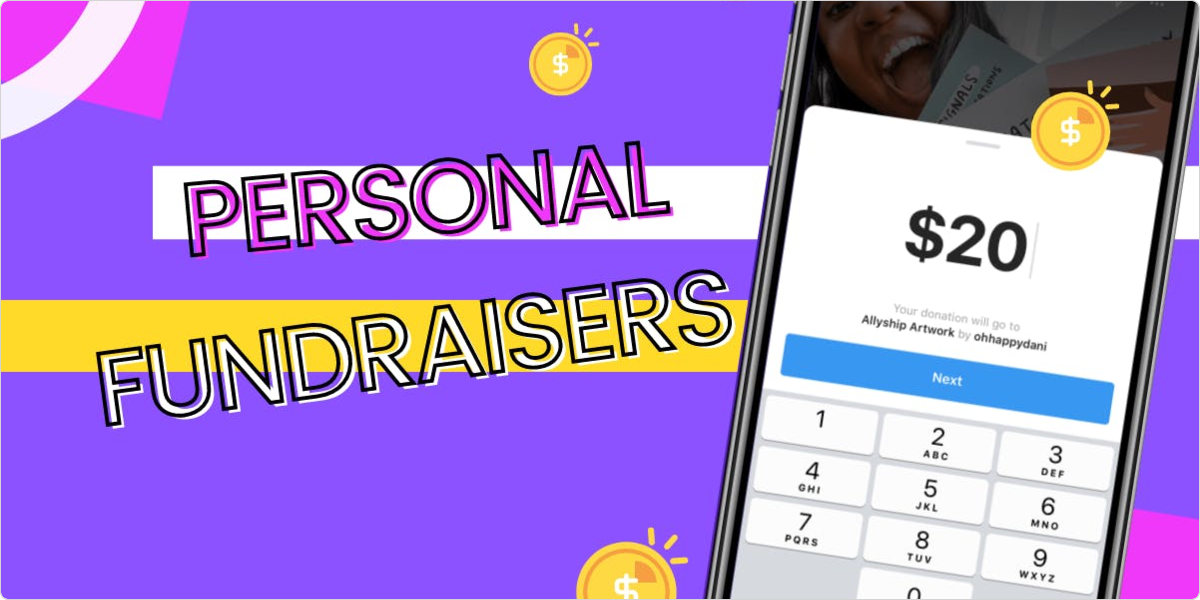 How to Create a Personal Fundraiser on Instagram